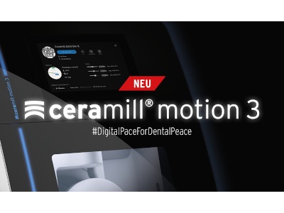 New Dental Product: Ceramill Motion 3 5-Axis Milling Unit From Amann ...